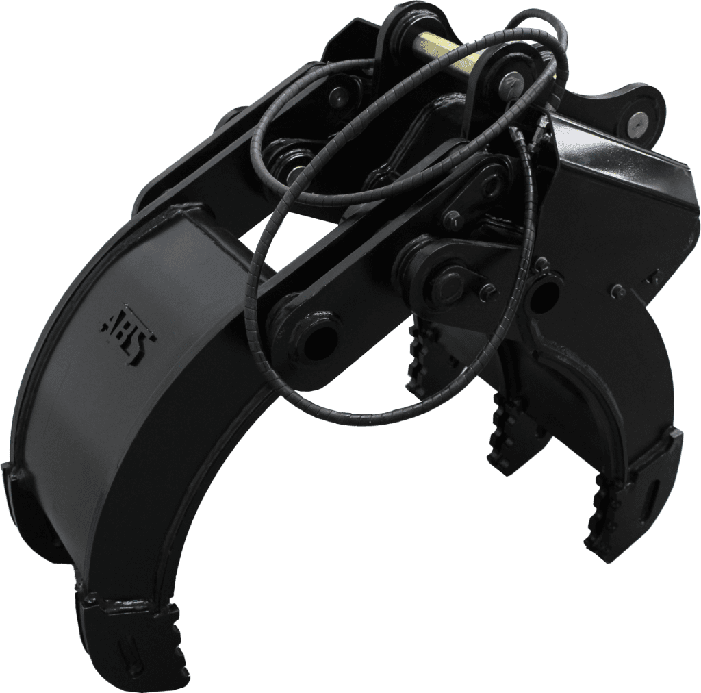 Kobelco SK80 Hydraulic Rock Grab : Australian Bucket Supplies